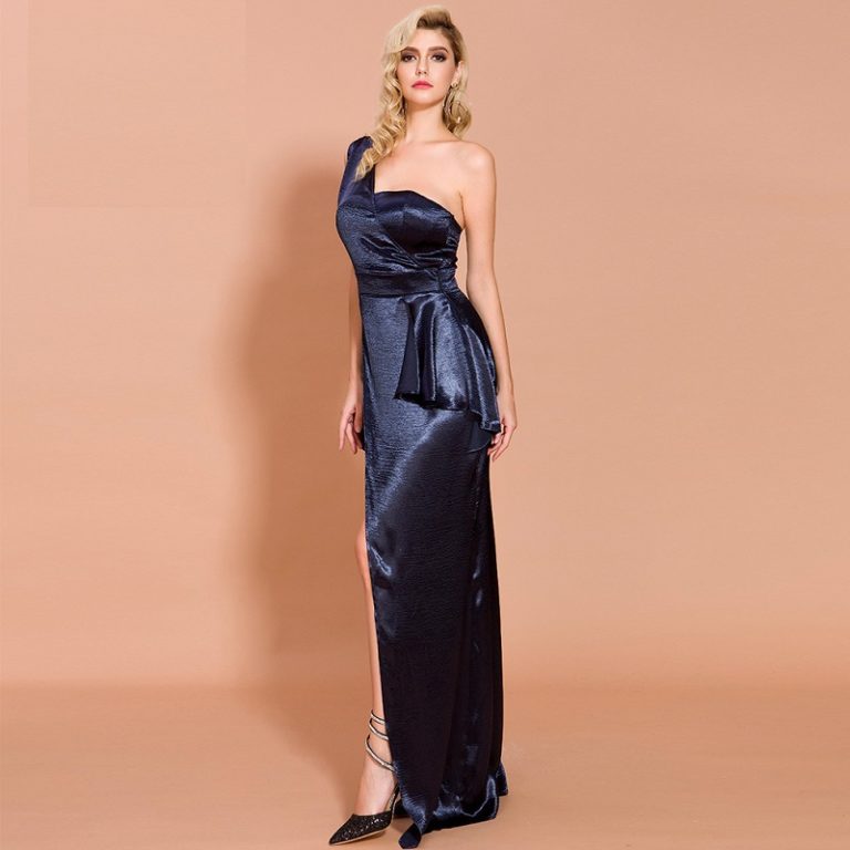 Elegant High Split Maxi Dress - TD Mercado