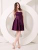 Charming A-line Sweetheart Neck Sash Satin Bridesmaid Dress - TD Mercado