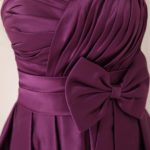 Charming A-line Sweetheart Neck Sash Satin Bridesmaid Dress - TD Mercado