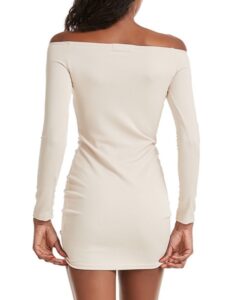 Off-The-Shoulder Drawstring Short Beach Dress – TD Mercado