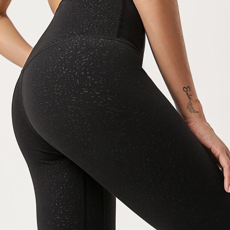 High Waist Yoga Legging Pants With Card Slots - TD Mercado