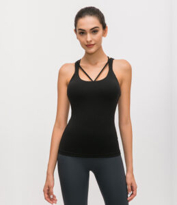 Sexy Cross Back Sport Fitness Tank Tops - TD Mercado