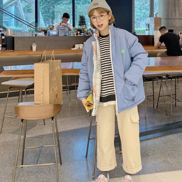 New Loose Two-Sided Bread Jacket - TD Mercado