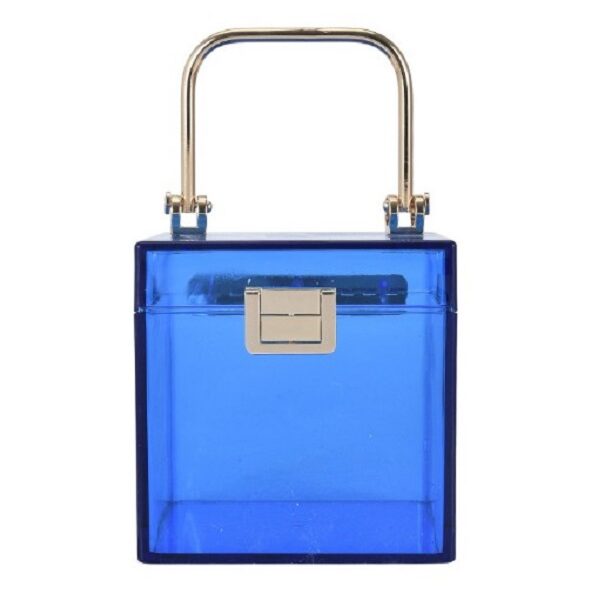 Online Solid Transparent Trendy Handbag - TD Mercado