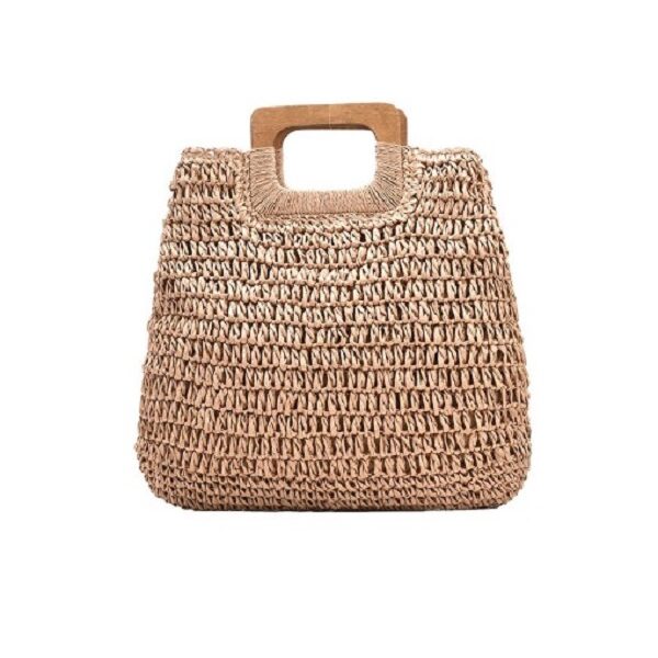 Spring Solid Straw Weaving Handbags - TD Mercado
