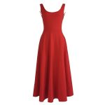 Elegant Vintage A-Line One-Piece Party Dress - TD Mercado